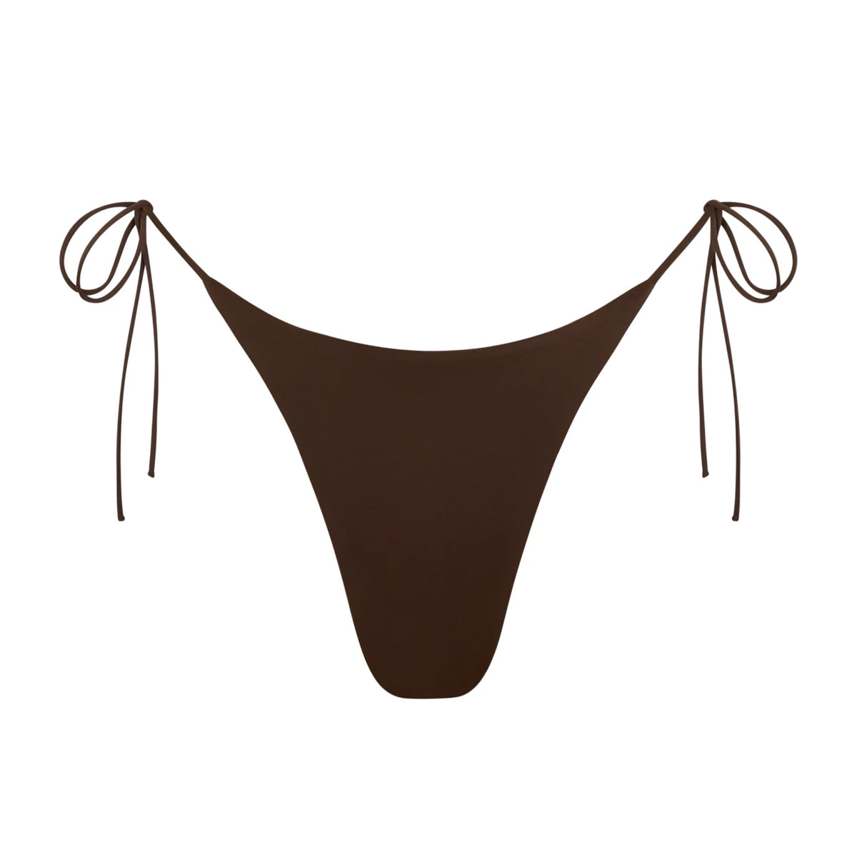 Esme Bottom - Chocolate | Brown Eco Friendly Adjustable String Bikini ...